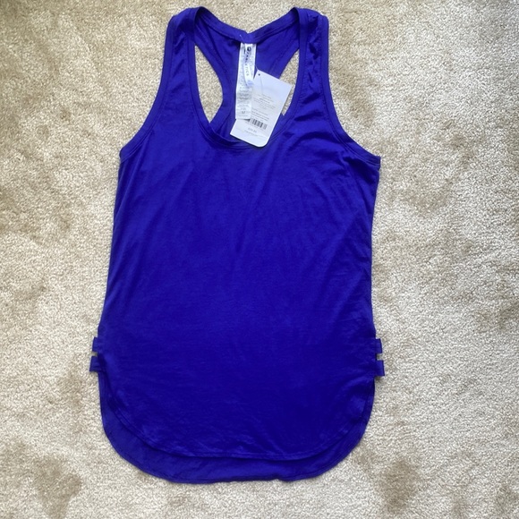 Fabletics | Tops | Royal Blue Fabletics Teresa Tunic Racerback Tank ...